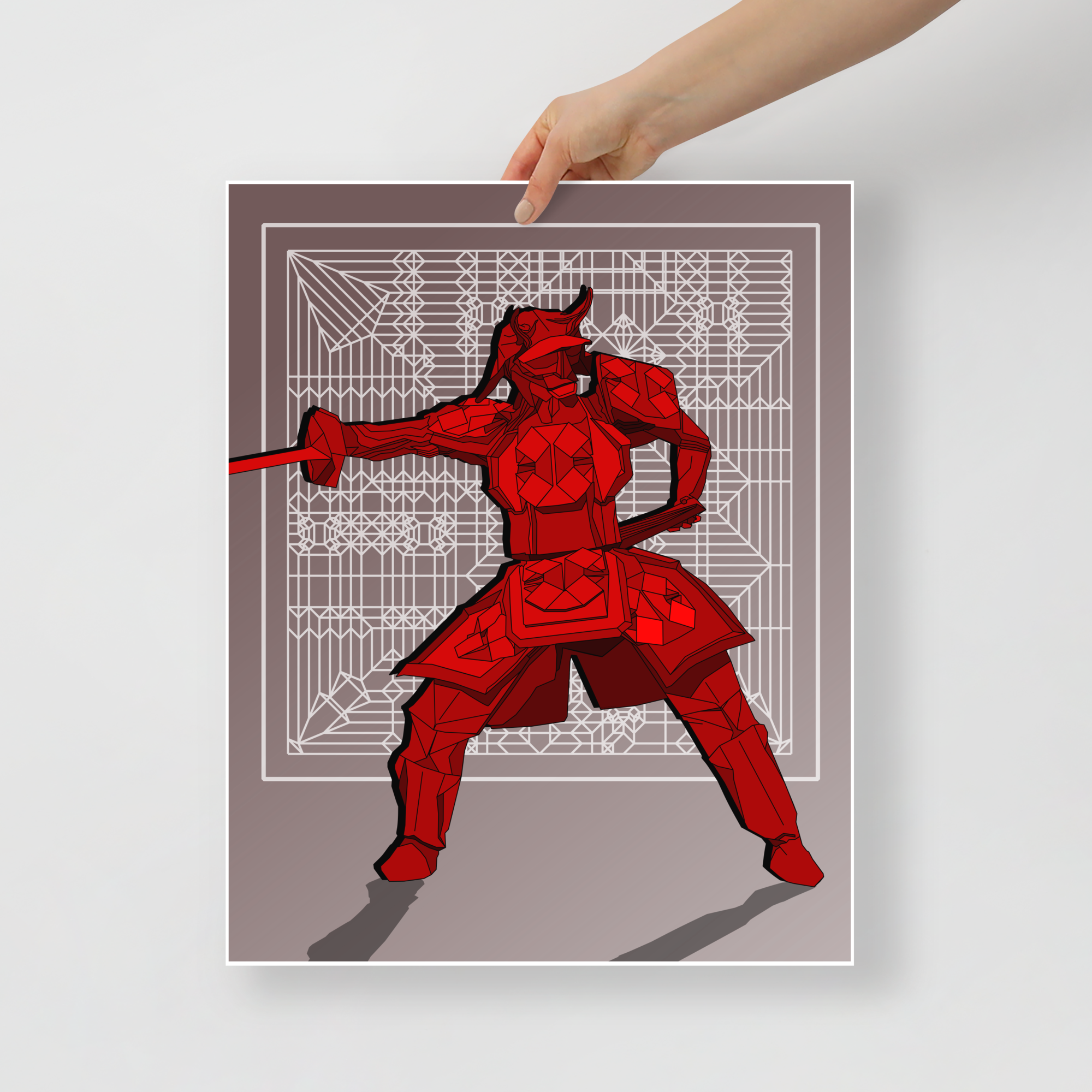 Samurai Poster – OrigamiByBoice